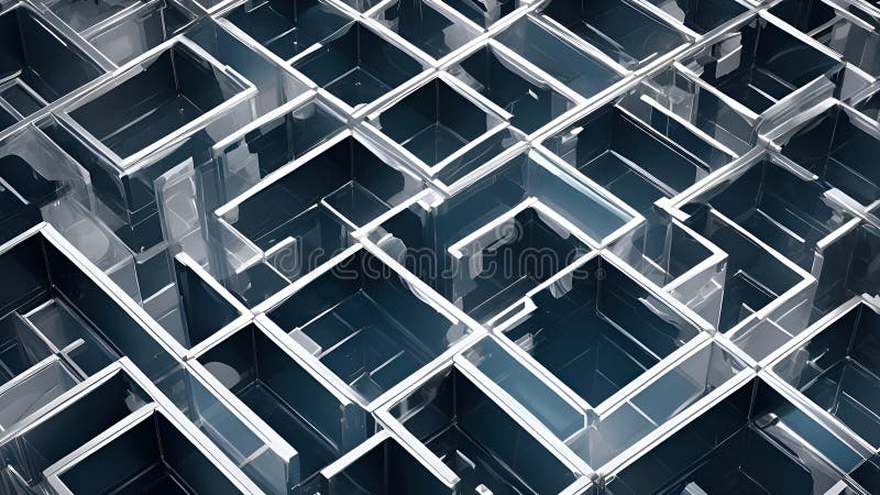 Digital Modularity stock illustration. Illustration of system - 371346591