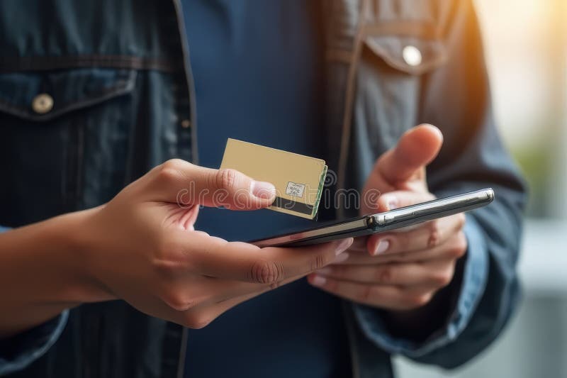 Digital Money Transactions and Modern Payment System Functions Stock ...