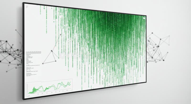 Dense Digital Matrix Stock Illustrations – 256 Dense Digital Matrix ...