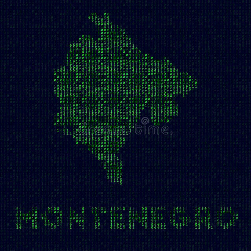 Digital Montenegro logo. stock vector. Illustration of modern - 169754788