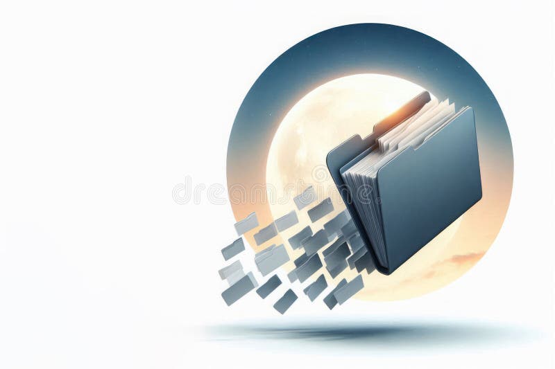 The Digital Moon, the Flight of Folders in Cyberspace. Space for Text ...