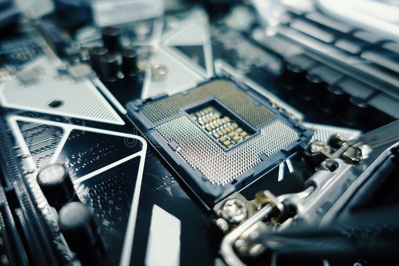 Digital mother board stock image. Image of mainboard - 149941479