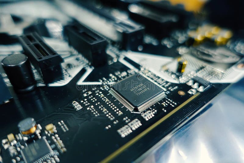 Digital mother board stock image. Image of repair, microchip - 149942011