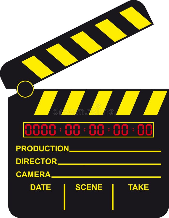 Digital Movie Clapboard Stock Illustrations – 1,811 Digital Movie ...