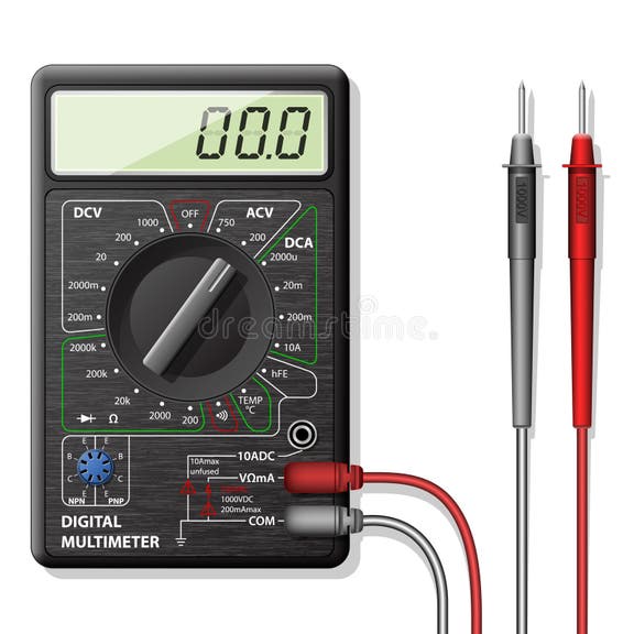 Digital Multimeter Stock Illustrations – 4,016 Digital Multimeter Stock ...