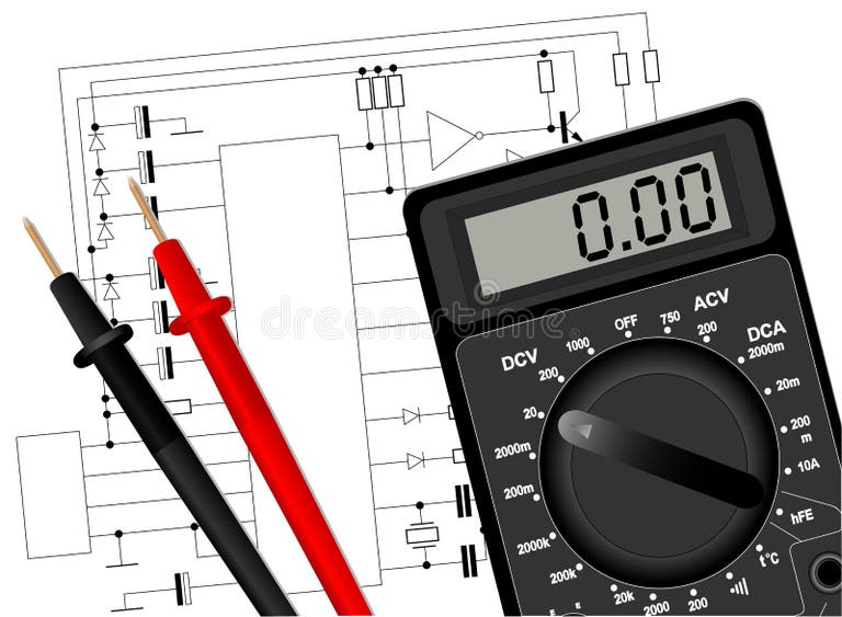 Digital Multimeter Stock Illustrations – 4,346 Digital Multimeter Stock ...