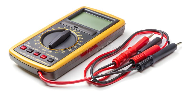 Digital Multimeter for Precise Voltage and Current Readings Stock ...