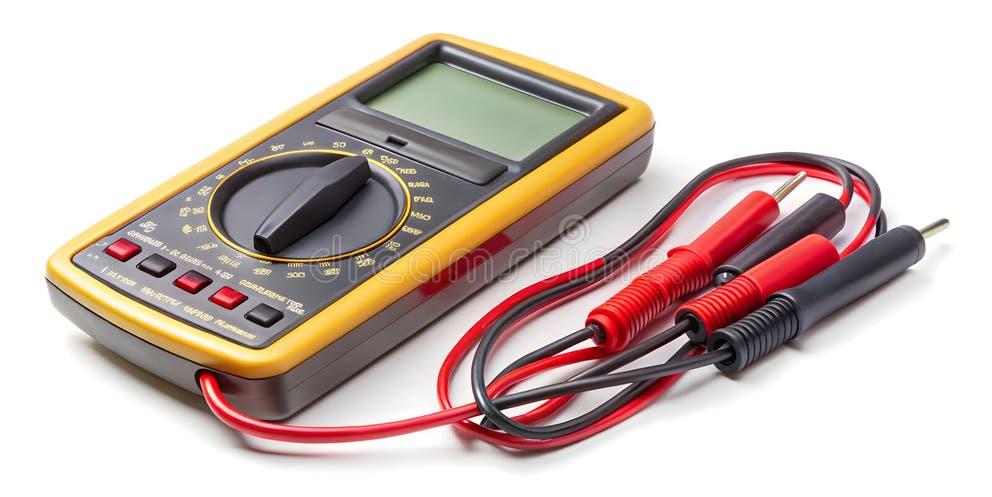 Digital Multimeter for Precise Voltage and Current Readings Stock ...