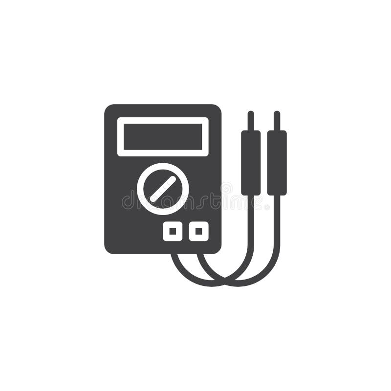 Digital Multimeter Line Icon, Outline Vector Sign, Linear Style ... Digital Multimeter Line Icon, Outline Vector Sign, Linear Style ...