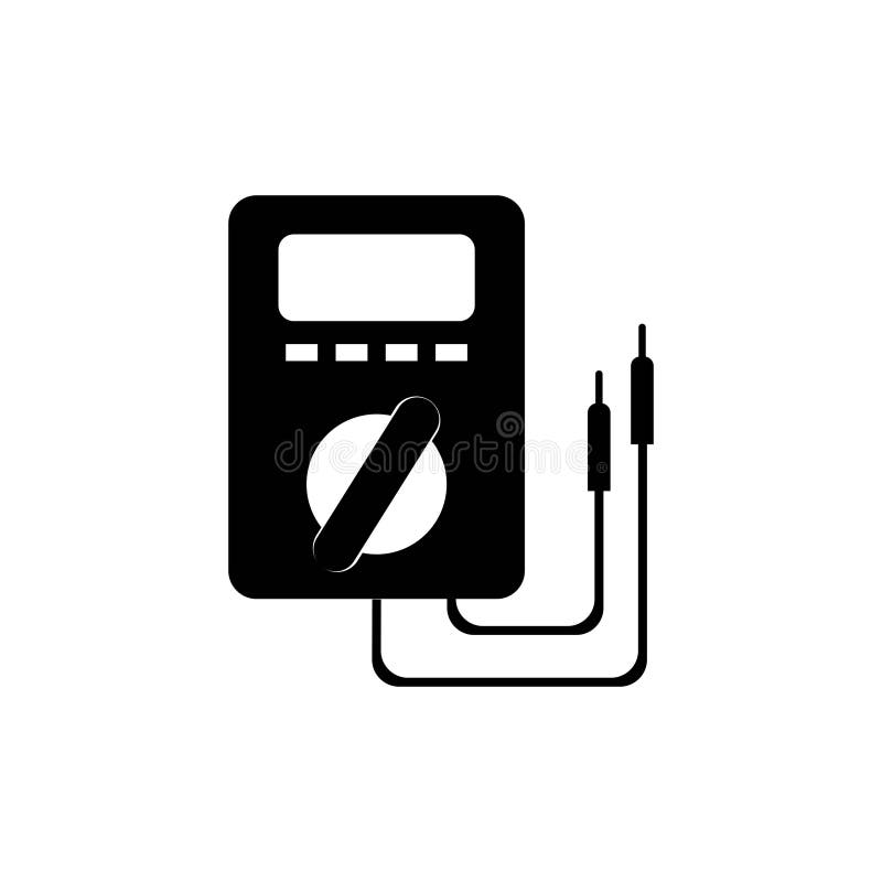 Digital multimeter icon stock vector. Illustration of electronic ...