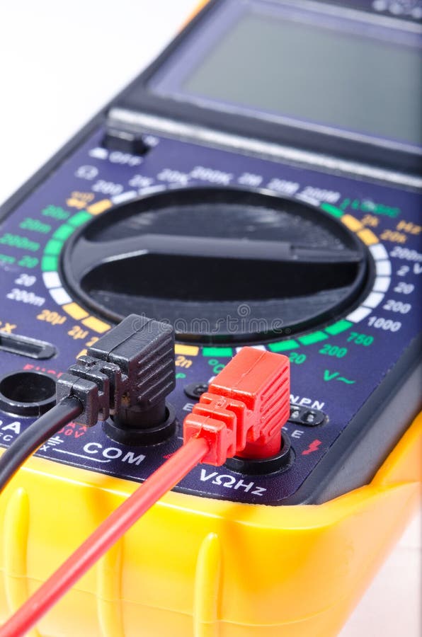 Digital Multimeter stock photo. Image of semiconductor - 51364942