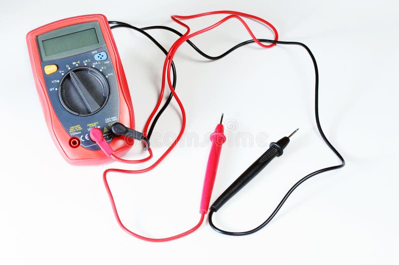 Digital Multimeter or Multitester or Volt-Ohm Meter, an Electronic ...