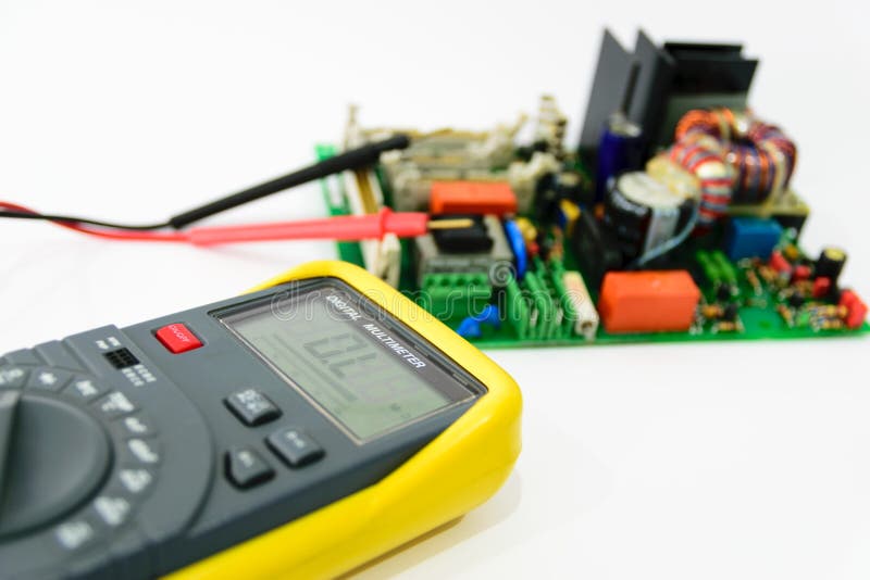 Digital multimeter stock image. Image of accuracy, electronic - 48990857