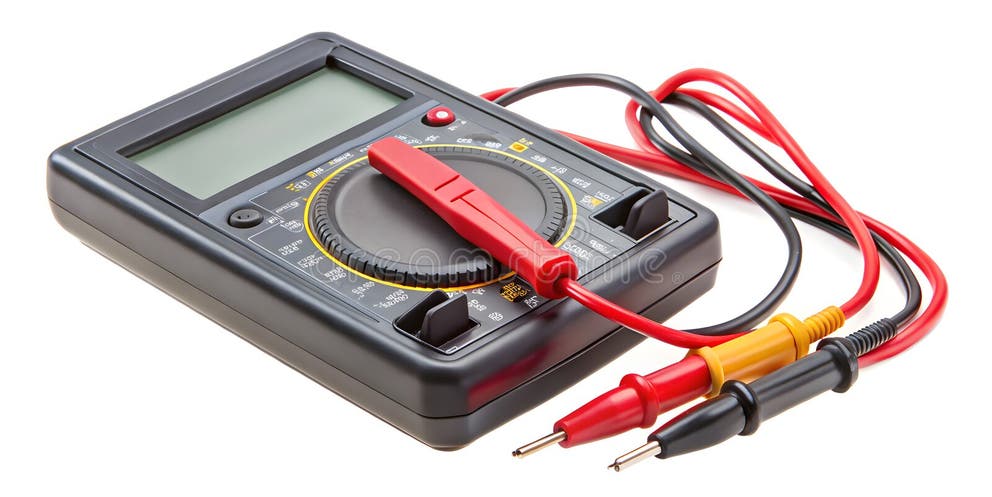 Digital Multimeter for Precise Voltage and Current Readings Stock ...