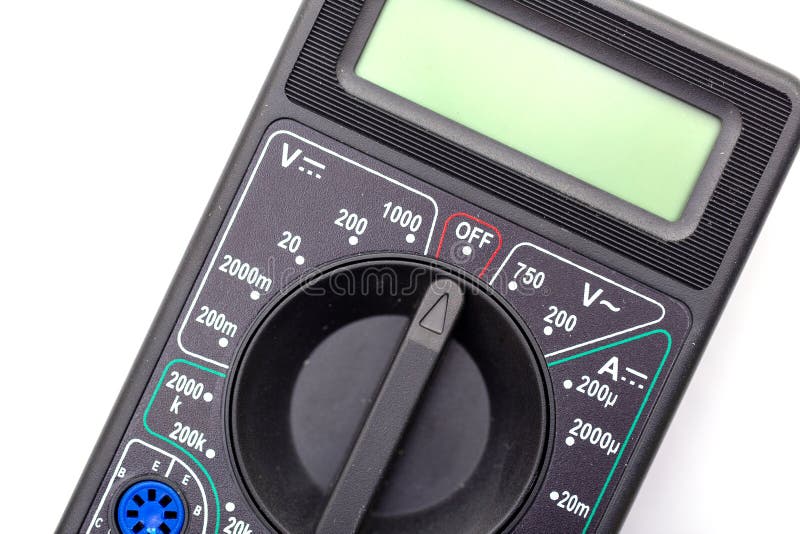 Digital Multimeter and Probes Stock Photo - Image of probe, expertise ...
