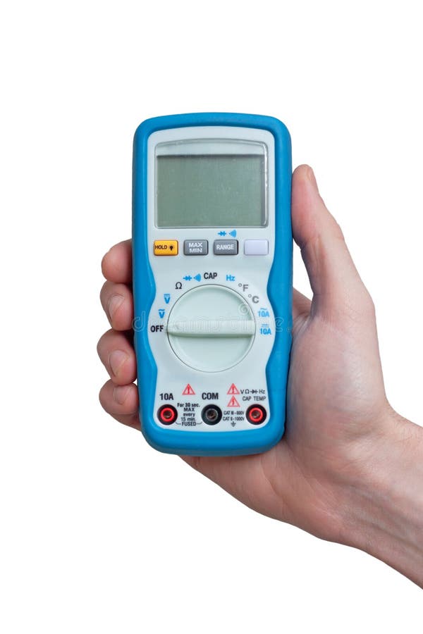 Digital multimeter stock image. Image of calibration - 36771731