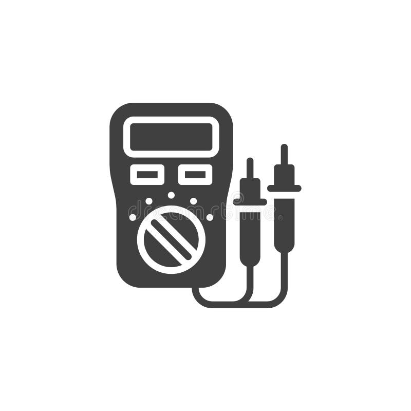 Digital Multimeter Vector Icon Stock Illustration - Illustration of ... Digital Multimeter Vector Icon Stock Illustration - Illustration of ...