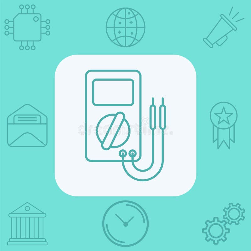 Digital Multimeter Vector Icon Sign Symbol Stock Vector - Illustration ... Digital Multimeter Vector Icon Sign Symbol Stock Vector - Illustration ...