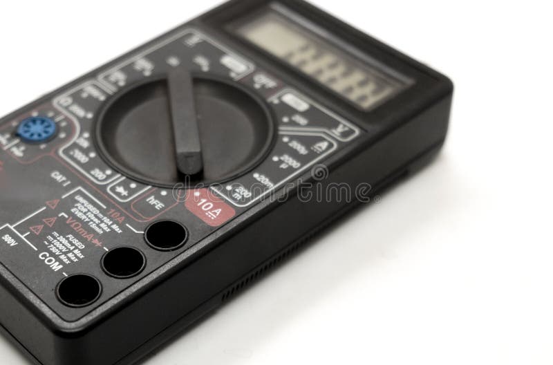 Digital Multimeter Wirelessly Stock Photo - Image of record, wirelessly ...