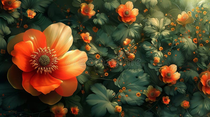 Digital Nature Fusion, Stunning Mix of Tech and Nature Elements for a ...