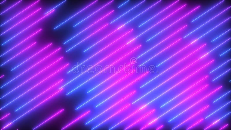 Digital neon lines stock illustration. Illustration of space - 180913851