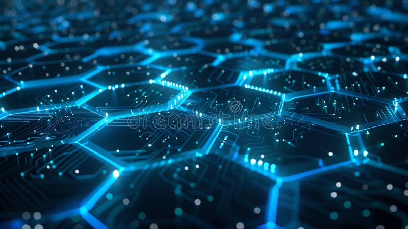 Modern Digital Network Connections. Technology Concept Stock ...