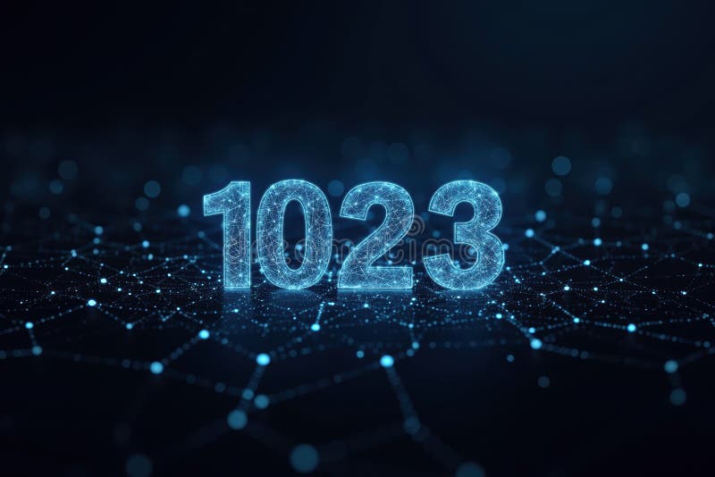 Digital Network of Binary Connections in Futuristic 1023 Cyberspace. AI ...