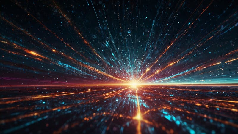 A Digital Network of Data and Information, Flowing through a Virtual ...