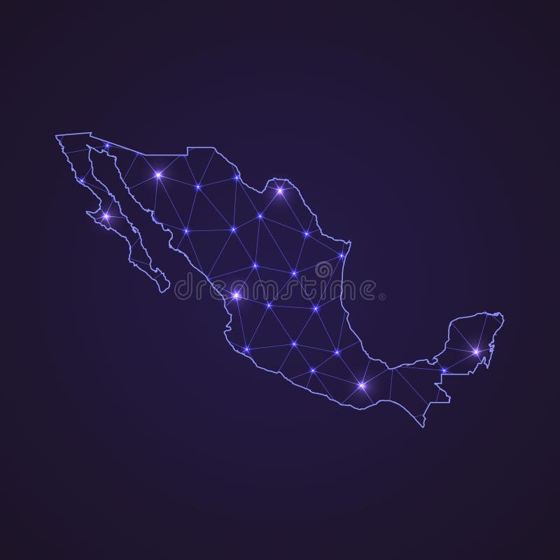 Mexico Dot Map Stock Illustrations – 363 Mexico Dot Map Stock ...