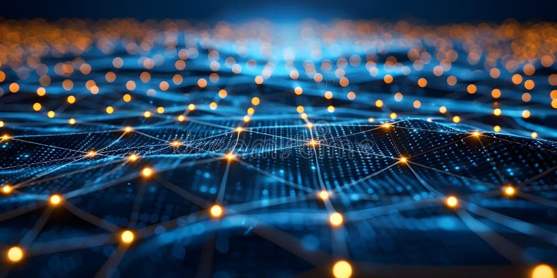 A Digital Network Symbolizing the Interconnectedness and Harmony of ...