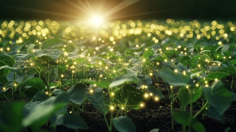 Digital Network Visualization Over Plants in Sustainable Agriculture ...