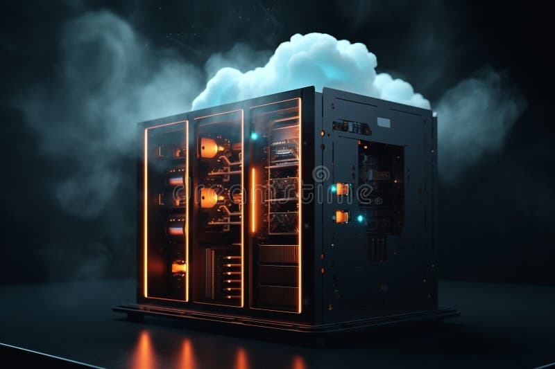 Digital Networking Business Cyber Security Connect Cloud Global Storage Data Technology Concept