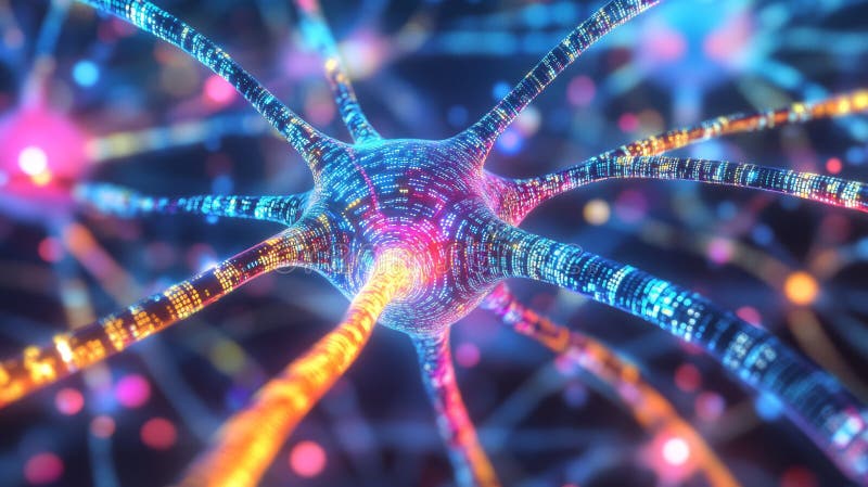 Digital Neural Network Illuminated Pathways Streaming Data in a Complex ...