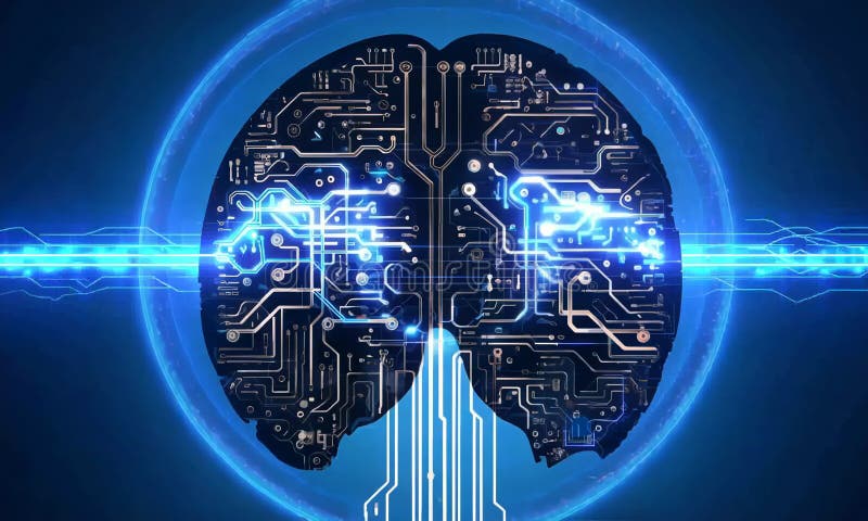 Digital Nexus: the Fusion of Intelligence and Connectivity Stock Video ...