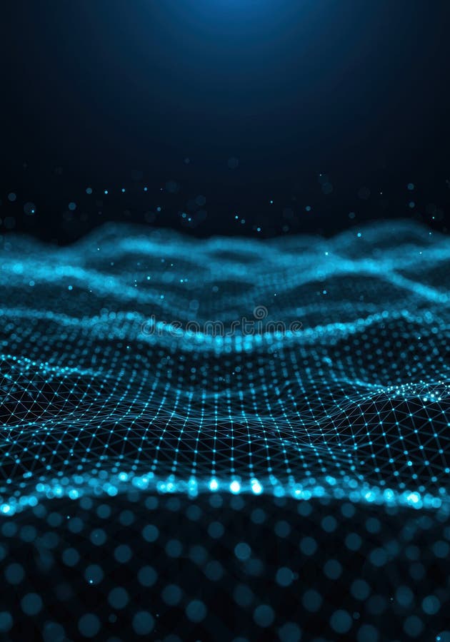 "Digital Nexus: a Vision of Connectivity and Data" Stock Illustration ...