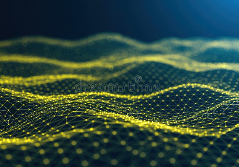 "Digital Nexus: a Vision of Connectivity and Data" Stock Illustration ...