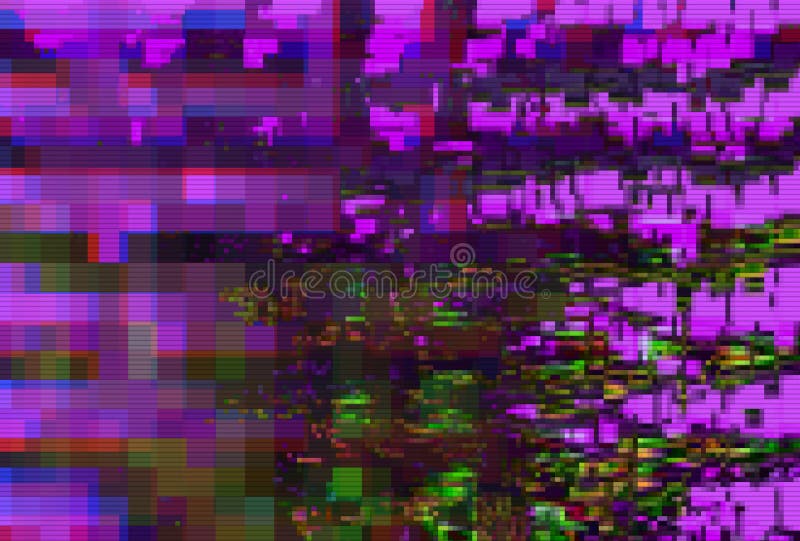 Purple Screen Glitch Stock Illustrations – 655 Purple Screen Glitch ...