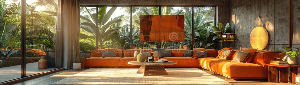 Digital Nomad Hub with Global Decor and Collaborative Workspaces3D ...