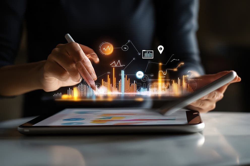 Digital Note-Taking: Modern Professional Uses IPad for Efficient Work ...