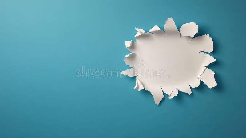 Digital Note on Torn Paper Background with Copy Space Stock ...