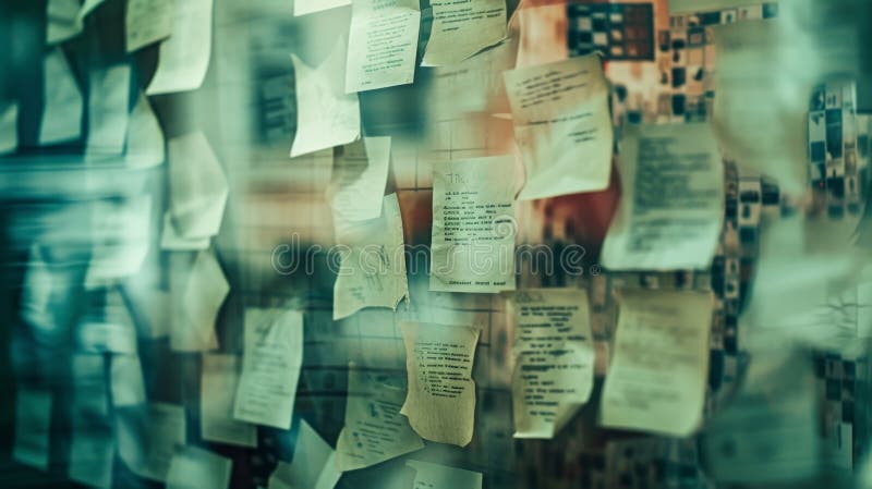 Digital Notes Information Floating Abstract Space Stock Photos - Free ...