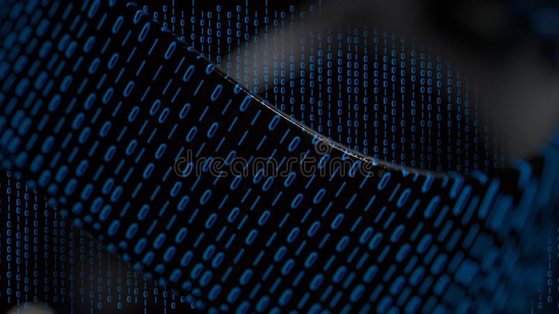 The Digital Number for Abstract Background 3D Rendering Stock ...