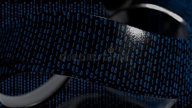 The Digital Number for Abstract Background 3D Rendering Stock ...