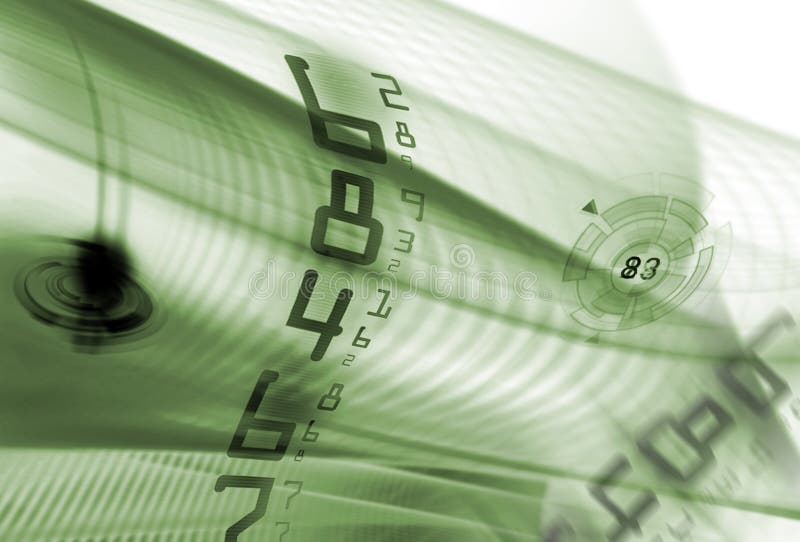 Digital numbers stock illustration. Illustration of texture - 12617386