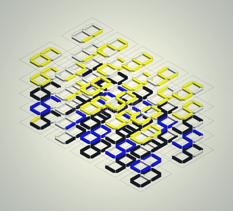 Digital numbers stock illustration. Illustration of blue - 147033245