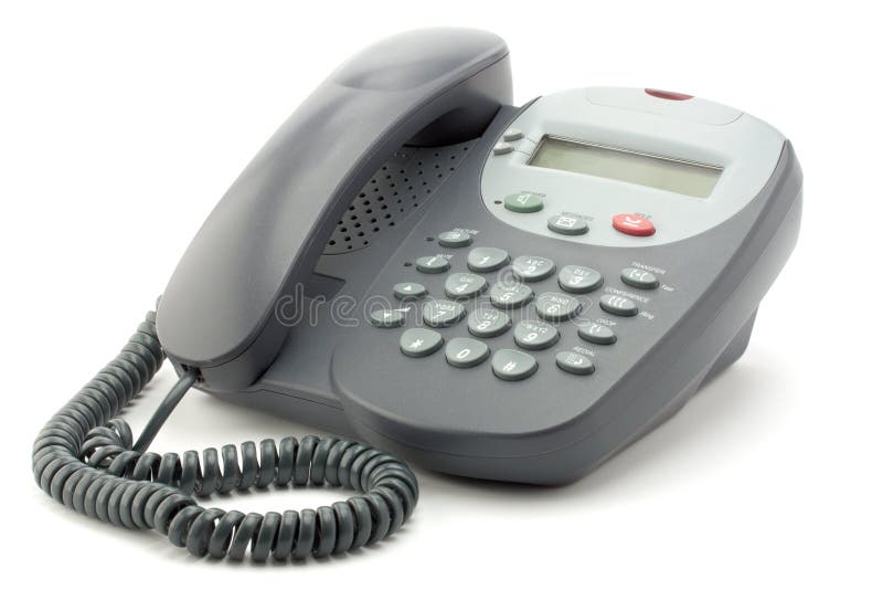 Office telephone stock image. Image of receiver, discussion - 12286123