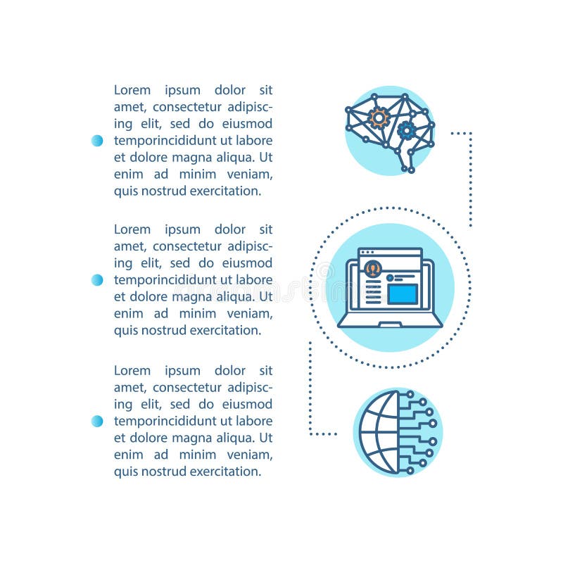 Digital Operation Concept Icon with Text Stock Vector - Illustration of ...