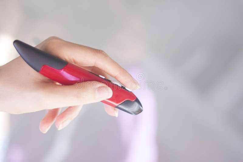 Digital optical mouse pen stock image. Image of bluetooth - 143549141