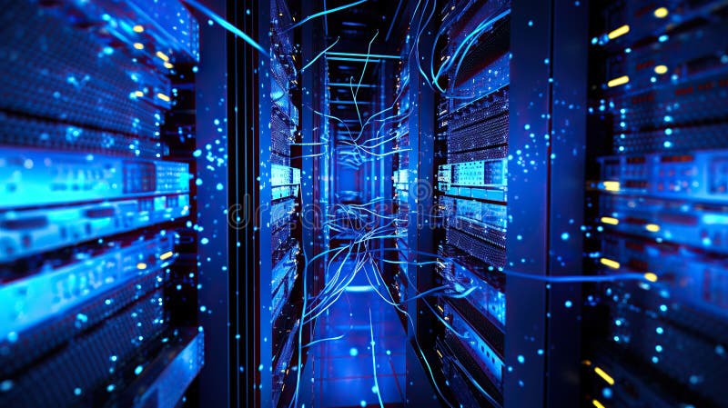 Digital Orchestra: Symphony of Server Racks, Powering AI and Neural ...