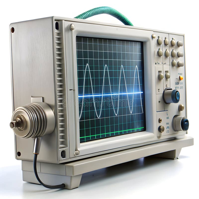 A Digital Oscilloscope Showcasing Various Waveforms in Action ...